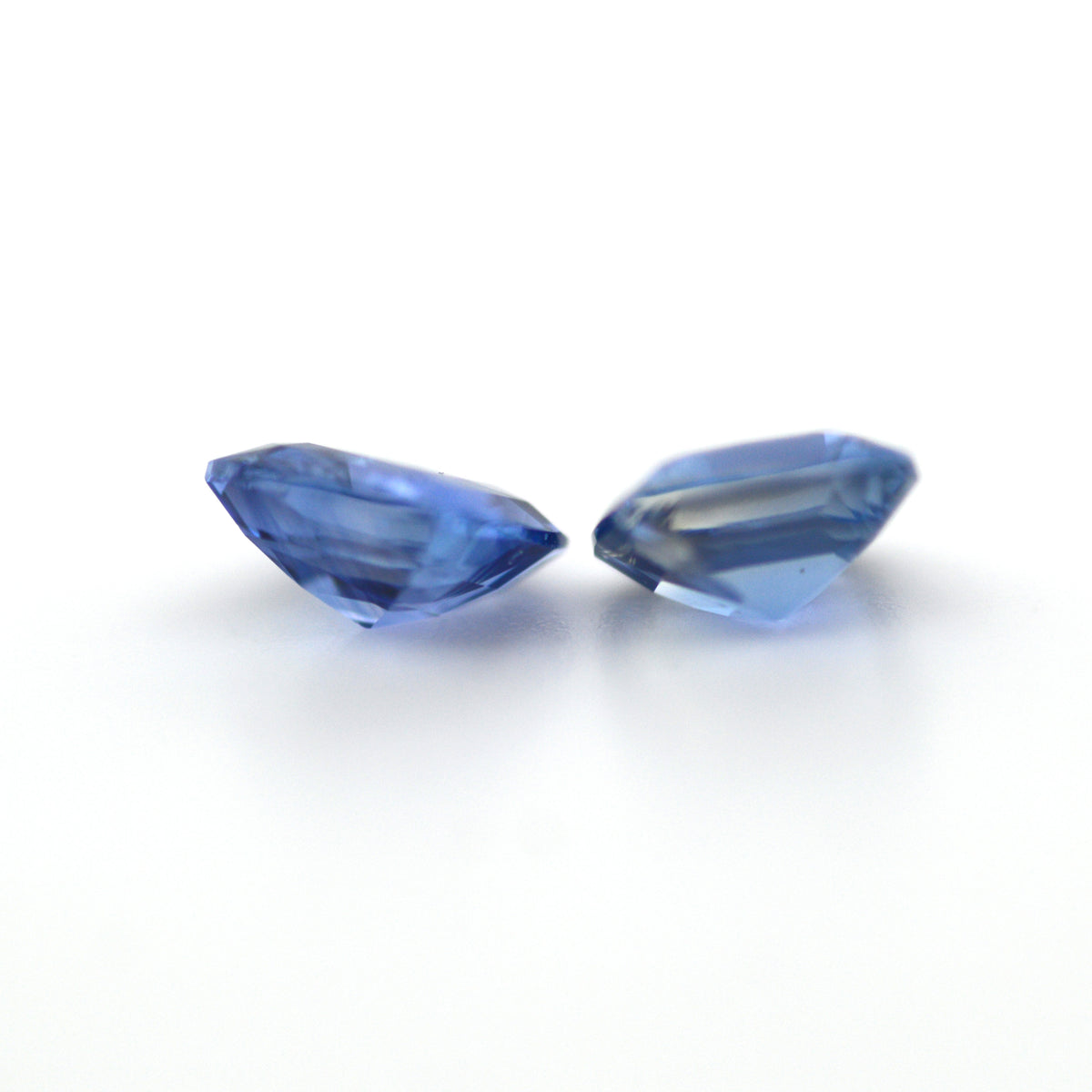1.92ct Natural Unheated Blue Sapphire Pair